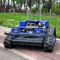 China Factory Direct Sales 550mm Cutting Mini Cordless Smart RC Lawn Mower 4-Stroke Single Cylinder DIY Industrial for sale