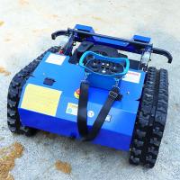 China Remote Control Cordless Self Propelled Industrial DIY Mower AWY-550 Crawler All-terrain Simple Operation High Efficiency CE EPA for sale