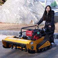 China Smart RC Grass Cutter Gas Power Multi-Functional RC Mower Mow Mulch Clear, for Orchards, Solar, Gardens, Efficient All-Round for sale
