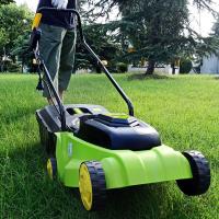 China 1600W Powerful 220v Electric Lawn Mower Hand-Push Household Weed Eater Lawn Trimmer Green & Black China for sale
