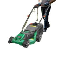 China 1600W Powerful 220v Electric Lawn Mower Hand-Push Household Weed Eater Lawn Trimmer Green & Black China for sale