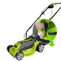 China 25-65mm Height Powerful 220v Electric Lawn Mower Hand-Push Household Weed Eater Lawn Trimmer for sale