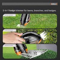 China Professional 2-in-1 Cordless Grass Cutter and Hedge Trimmer 12V Lithium Battery Powered Garden Multi-tool for sale