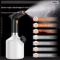 China Electric Pressure Sprayer / Watering Can,1L Rechargeable Lithium Battery Powered Multi-Use Spray Bottle for Home & Garden for sale