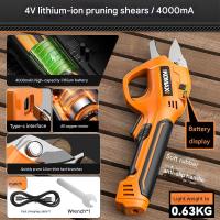 China Electric Lopper & Branch Cutter, Cordless Power Pruner for Thick Branches, Charging Garden Tool for Orchard for sale