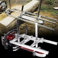 China Chainsaw Milling Guide for Wood Cutting Log Splitter Ramp Adjustable 60cm/90cm/120cm 24/36/42in Sawmill for sale