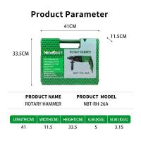 China Plug-in Lightweight Electric Hammer Drill 26mm 110V European, American, British, and Australian Plugs CE.UL.FCC 800w for sale
