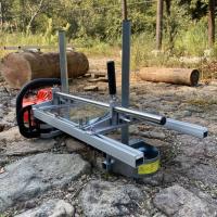 China Chainsaw Milling Guide for Wood Cutting Log Splitter Ramp Adjustable 20in/24in/36in/42in Sawmill for sale