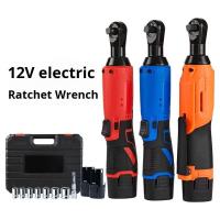 China 12v 350N Heavy Duty Ratchet Wrench High Torque Reversible Professional Ratcheting Spanner for Automotive Industrial Use for sale