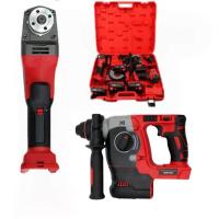 China Cross-Border Hand Drill 4-Piece Lithium-Ion Power Tool Set Wrench Hammer Drill Angle Grinder Customizable Logo, OEM/ODM for sale