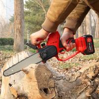 China Cheap Price 8 Inch Chainsaw Mini Cordless Portable Chainsaw 21v Battery Brushless Electric Chain Saws for Tree Cutting for sale