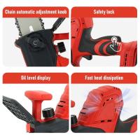 China Cheap Price 8 Inch Chainsaw Mini Cordless Portable Chainsaw 21v Battery Brushless Electric Chain Saws for Tree Cutting for sale
