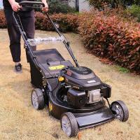 China 2-Stroke Manual Cordless Diesel Lawn Mower 196cc Engine Industrial Grade Hand Push with Grass Box Feature for sale