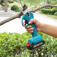 China Wholesale 21V Battery Cordless Garden Pruners Electric Pruning Scissors for Wood & Vineyard Gardening Tool Set for sale