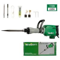 China Industrial 1500W Electric Demolition Hammer Breaker Drill Machine Power Tools Set for Demolition & Construction for sale