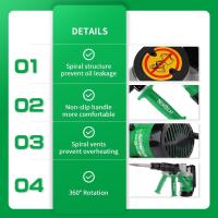 China POWERTEC 10J SDS Plus Rotary Hammer Drill 1100W Electric Demolition Machine for DIY PTDB0810 for sale