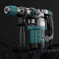China 110V 3 in 1 Jack Hammer 220V Home Electric Pick High Power Concrete Breakers SDS Wall Demolition Rotary Hammer Impact Drill Set for sale