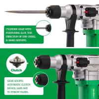 China 1050W Heavy Duty Rotary Hammer Drill with SDS Plus High Power Electric Hammer for Concrete Masonry and Demolition for sale