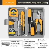 China Hot Sale Custoned Multi-Functional Household Toolbox Complete Hardware Tool Collection Full Set of Manual Renovation Tools for sale