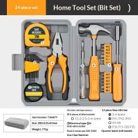 China Hot Sale Custoned Multi-Functional Household Toolbox Complete Hardware Tool Collection Full Set of Manual Renovation Tools for sale