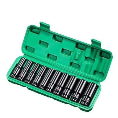 China Auto Repair High Carbon Steel Socket Wrench Set / 8-36 Set / 8-24 Electric air Cannon Socket Tool for sale
