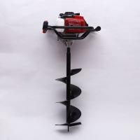 China 63cc Gasoline Earth Auger Post Hole Digger Petrol Ground Drill Machine Heavy Duty Portable Garden Farm Soil Drilling Tool for sale