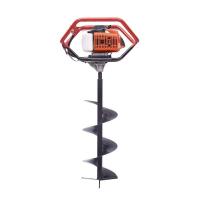 China 63cc Gasoline Earth Auger Post Hole Digger Petrol Ground Drill Machine Heavy Duty Portable Garden Farm Soil Drilling Tool for sale