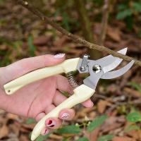 China Heavy Duty Stainless Steel Pruning Shears Powerful Garden Branch Cutter for sale