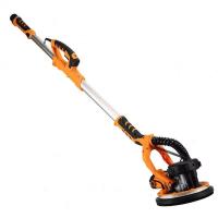 China 110V/220V High Power Telescopic Wall Grinder 225mm Dust-free Drywall Sander Putty Grinding Machine Handheld Ceiling Polisher for sale