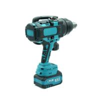 China 3000 Large Torque Electric Spanner / Brushless Rechargeable Lithium Impact air Cannon / Tyre Repair Tools for sale