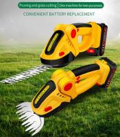 China Electric Hedge Trimmer, Cordless Grass Shear |Rechargeable One-Handed Pruner for Lawn Edging, Garden Shaping,and Bushes Trimming for sale