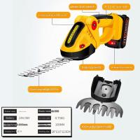 China Electric Hedge Trimmer, Cordless Grass Shear |Rechargeable One-Handed Pruner for Lawn Edging, Garden Shaping,and Bushes Trimming for sale