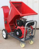 China Industrial Wood Chipper Shredder Machine, Mobile Diesel/Electric Powered for Chipping Logs, Branches, and Stalks for sale