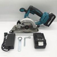 China 5 Inch Electric Circular Saw / Rechargeable Brushless Stone Cutting Machine  / Portable Woodworking Chainsaw/power Tools for sale