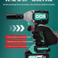 China Dongcheng DCA Cordless  320N.m Impact Wrench ADPB320EM Brushless 20V Electric Wrench for sale