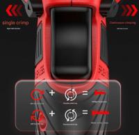 China DELIXI Professional Cordless Hydraulic Cable Crimping Tool 4.0Ah Battery Powered Electric Hydraulic Crimper for sale