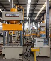 China Customized Large Boiler Head Metal Stretching and Forming Hydraulic Press / 3200t Three-beam Four-column Hydraulic Press for sale