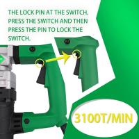 China 1450W High-Power Electric Pickaxe with Euro, US, and UK Plugs Industrial-Grade Hammer Pickaxe Electric Pickaxe CE Certified for sale
