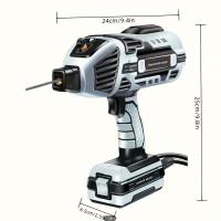 China 110V/220V Inverter Welding Machine Mini Portable Handheld Welder for Home Use Gray Compact Small Size Electric Welder for sale