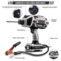 China 110V/220V Inverter Welding Machine Mini Portable Handheld Welder for Home Use Gray Compact Small Size Electric Welder for sale