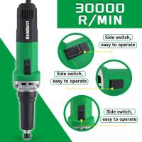 China 650W Electric Die Grinder High Speed Straight Grinding Machine for Metal Polishing for sale
