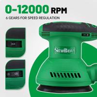China 320W Electric Sander Polisher Grinding Machine for Wood Metal Polishing and Rust Removal for sale