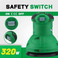 China 320W Electric Sander Polisher Grinding Machine for Wood Metal Polishing and Rust Removal for sale
