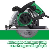 China 9-Inch Electric Handheld Circular Saw with Inverted Table Function for Woodworking Portable Wood Cutting Power Tool for sale