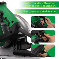 China 9-Inch Electric Handheld Circular Saw with Inverted Table Function for Woodworking Portable Wood Cutting Power Tool for sale