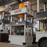 China 315 Ton Four-column Three-beam Hydraulic Press  YQ32  PP PE PVC Plastic Basin Moulding Machine for sale
