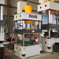 China 315 Ton Four-column Three-beam Hydraulic Press  YQ32  PP PE PVC Plastic Basin Moulding Machine for sale