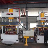 China 315 Ton 400T 500T Four-column Three-beam Hydraulic Press YQ32 / YD27-315T for Wheelbarrow Making & Cold Stamping (High Accuracy) for sale