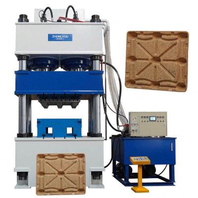 China 1250-Ton Four-column Three-beam Hydraulic Press YQ32-1250 for Sawdust Pallet Making for sale