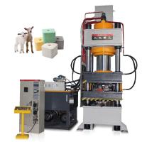 China 100 Ton-500 Ton Four-column Three-beam Hydraulic Press YQ32 for Animal Mineral Block & Salt Block for sale